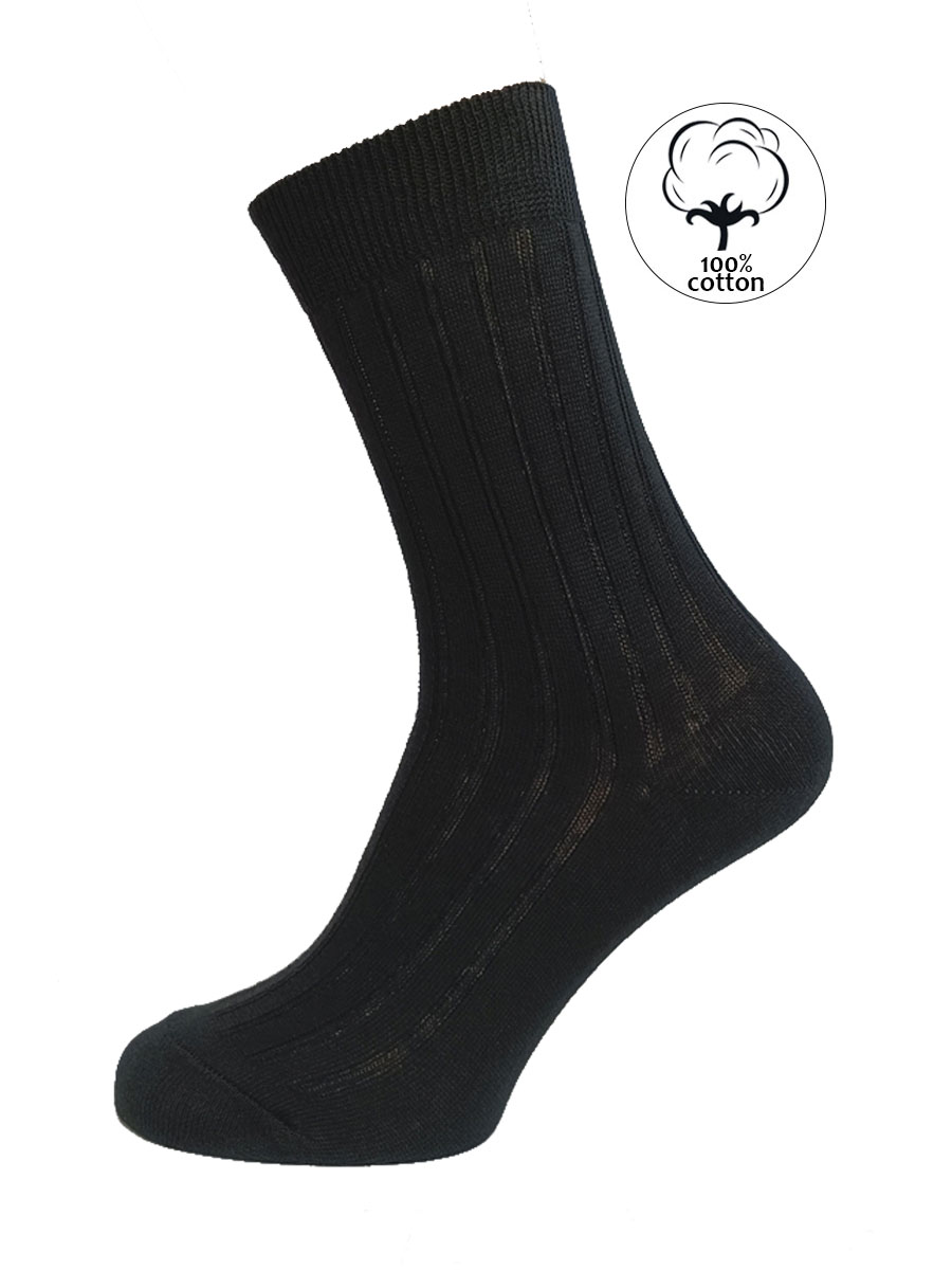 Комплект носков мужских Киреевские носки С-22 черных 27