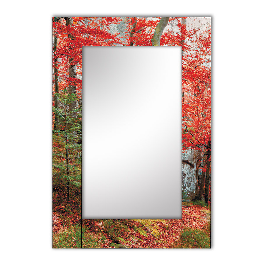 Зеркало настенное Дом Корлеоне Осень 04-0235-60х60 см, уф печать