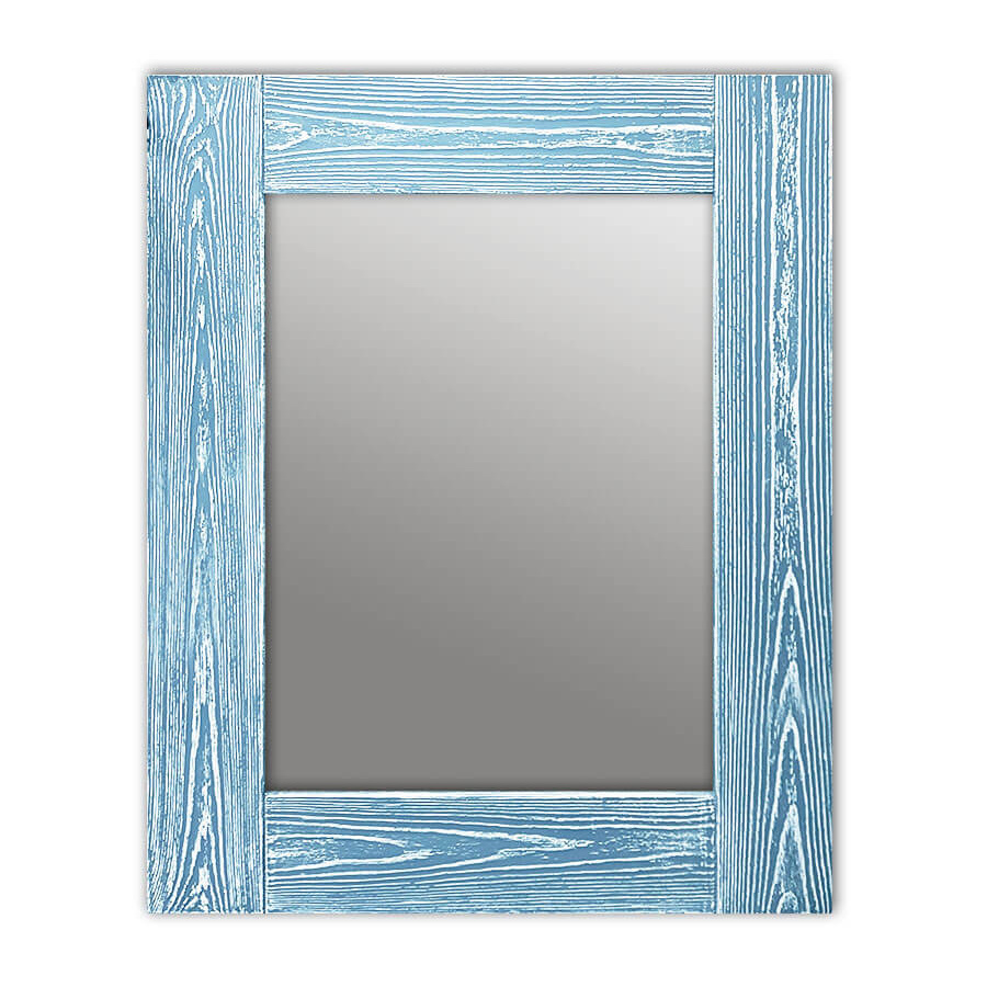 Зеркало настенное Дом Корлеоне Шебби Шик Голубой 04-0237-60х60 см, уф печать