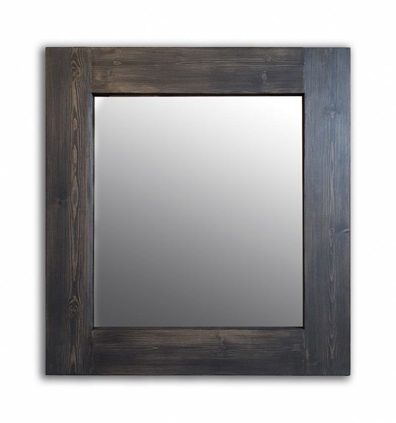 Зеркало настенное Дом Корлеоне Венге 04-0104-80х80 80х80 см, уф печать