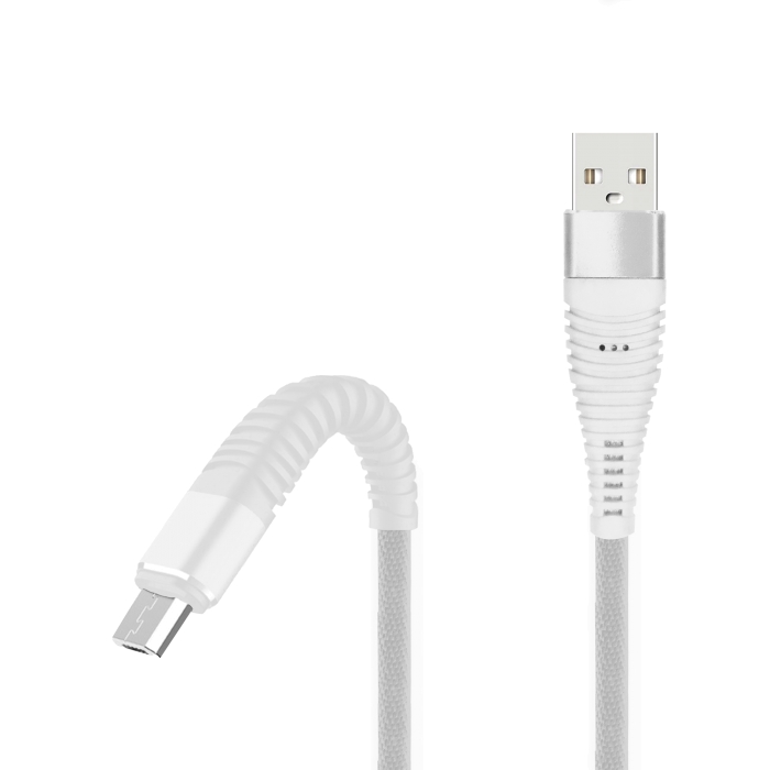 Кабель Jet.A JA-DC27 USB2.0/micro USB 1m White