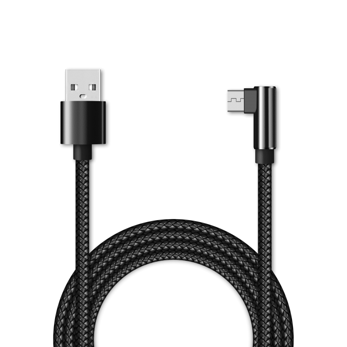 Кабель Jet.A JA-DC25 USB2.0/microUSB 2m Black