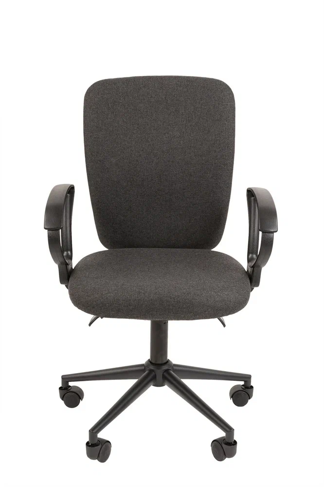 Офисное кресло Chairman ткань С-2 серый Black