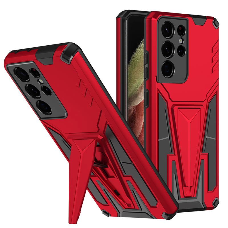 Чехол Rack Case для Samsung Galaxy S21 Ultra (красный)