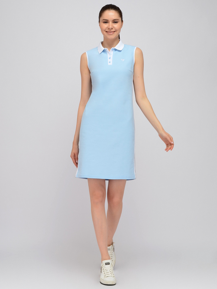 Платье женское Viserdi 3160-гол 351730 голубое 50 RU