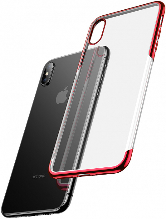 Чехол Baseus Shining (ARAPIPH65-MD09) для iPhone Xs Max (Red)