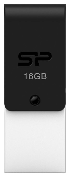 Флешка Silicon Power Mobile X21 16ГБ Black (SP016GBUF2X21V1K)