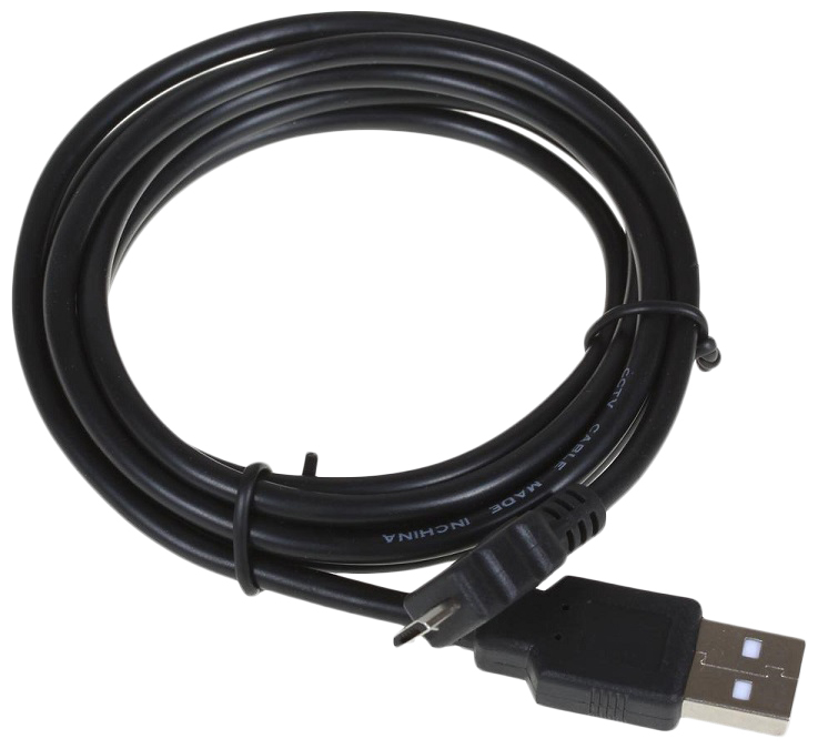 Кабель VCOM USB2,0 Am-->micro-B 5P, 1,5м , черный <VUS6945-1,5MO>