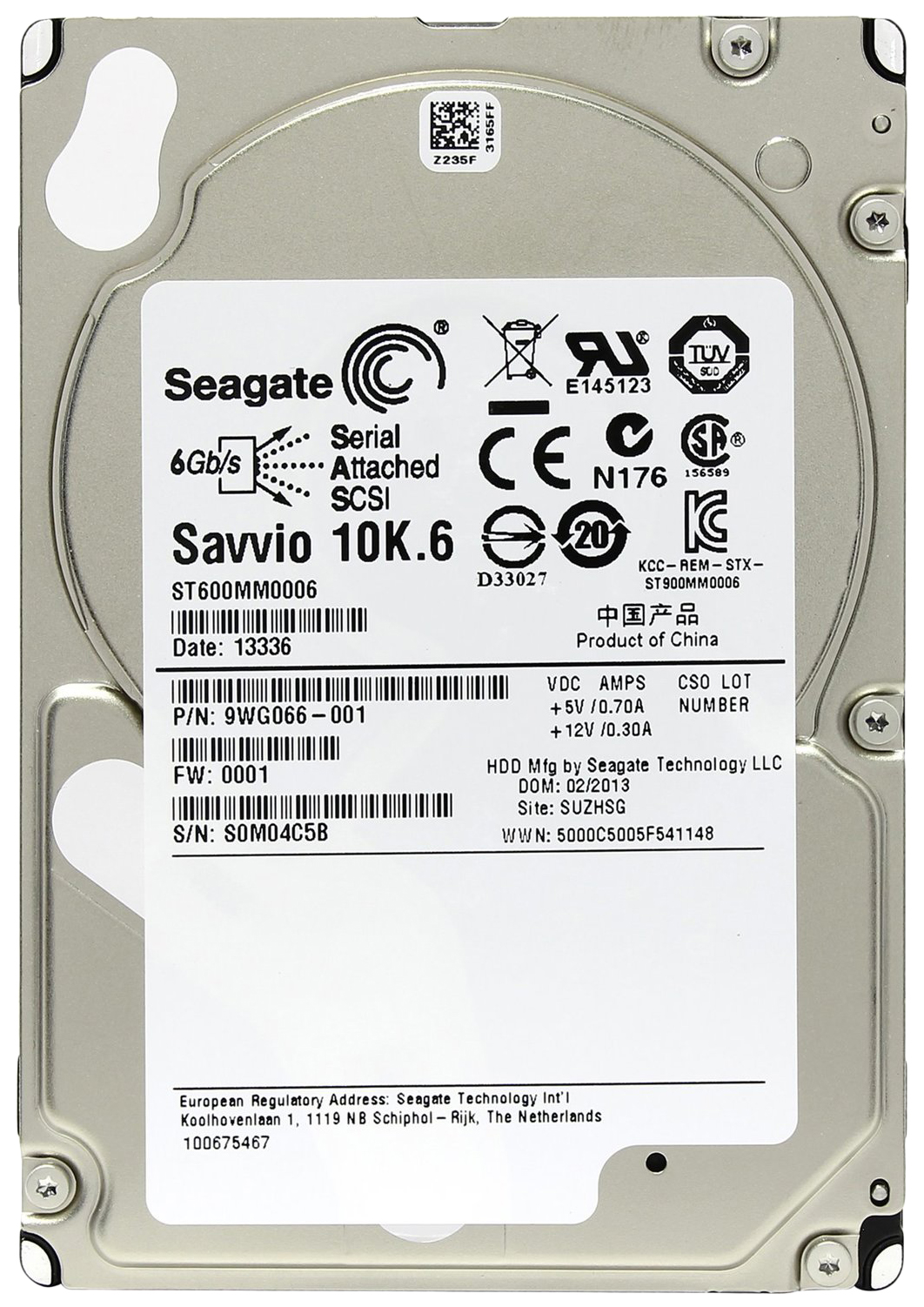 Жесткий диск Seagate Enterprise Performance 600ГБ (ST600MM0006)
