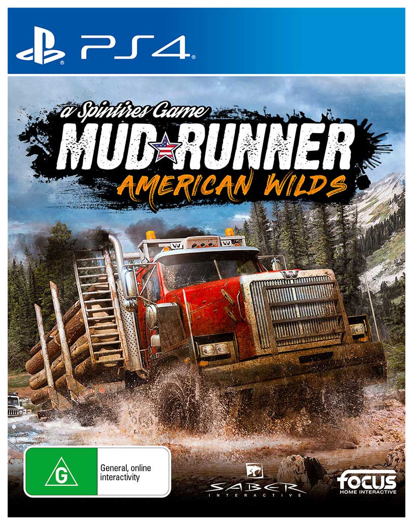 Игра Spintires: MudRunner American Wilds для PlayStation 4