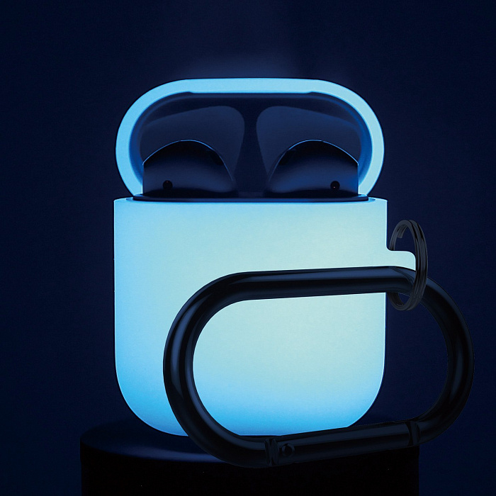 Чехол Elago для AirPods Hang case Nightglow blue