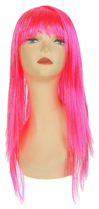 Карнавальный парик Блеск, цвет розовый Sima-Land
