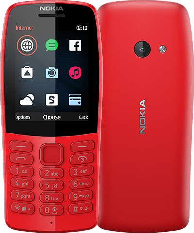 Мобильные телефон Nokia 210 TA-1139 DS Red