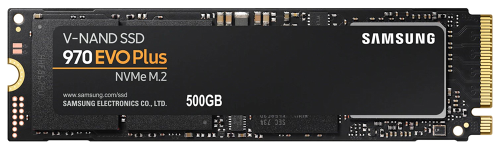 SSD накопитель Samsung 970 EVO Plus M.2 2280 500 ГБ (MZ-V7S500BW)