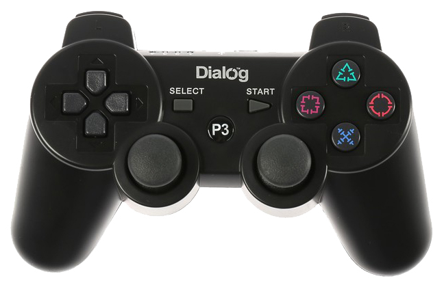 Геймпад Dialog GP-A16RF для Playstation 3 Black