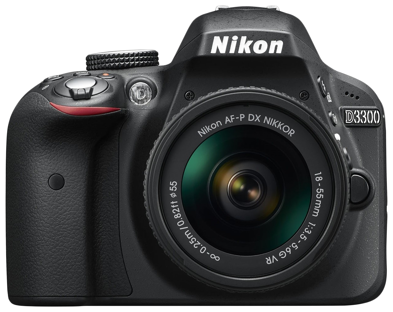 Фотоаппарат зеркальный Nikon D3300 18-55mm VR AF-P Black