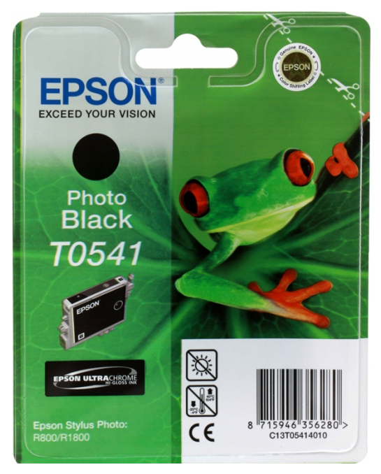 Картридж для струйного принтера Epson C13T05414010, черный, оригинал