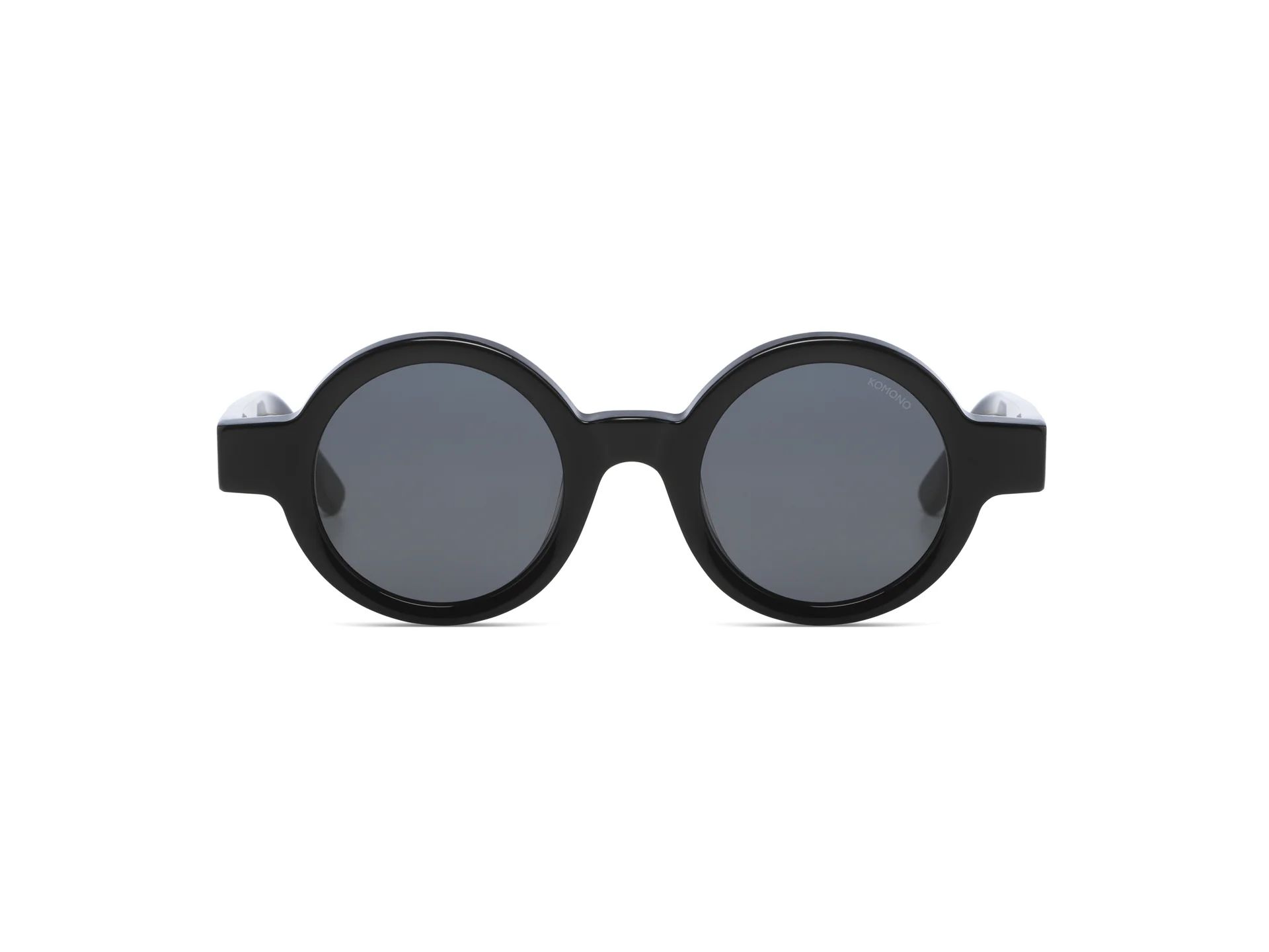 Солнцезащитные очки женские Komono Adrian Black серые