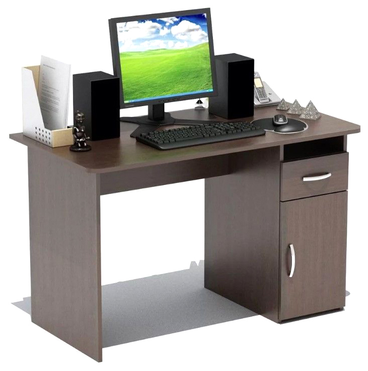 Письменный стол СОКОЛ СПМ-03,1, венге