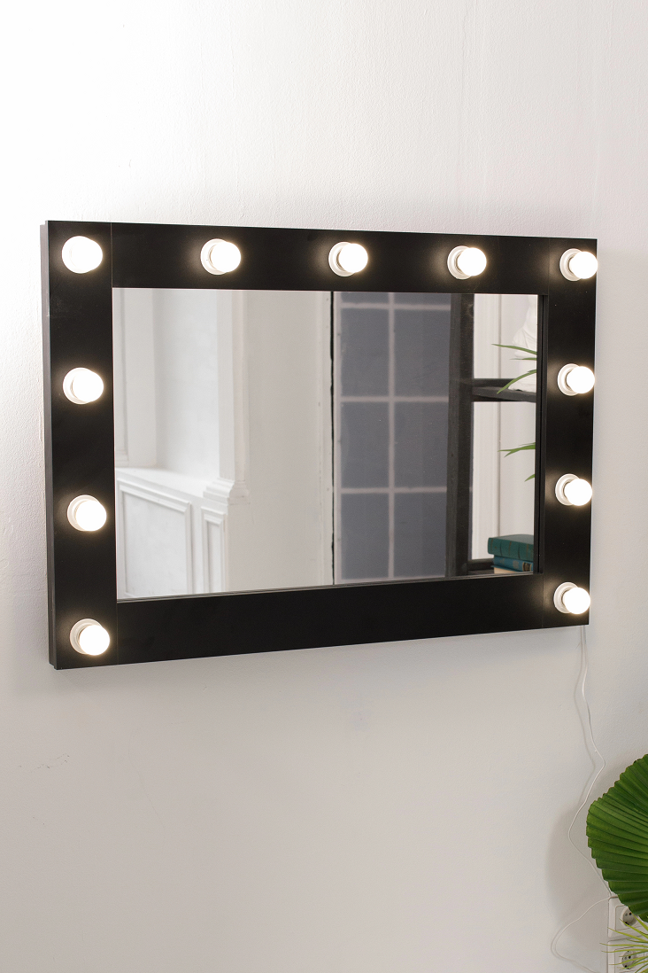 Гримерное зеркало GM Mirror 90х70 см, черный