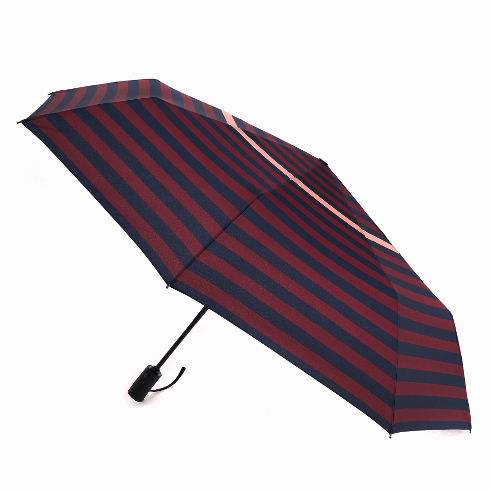 Зонт женский Henry Backer Q258 синий/бордовый