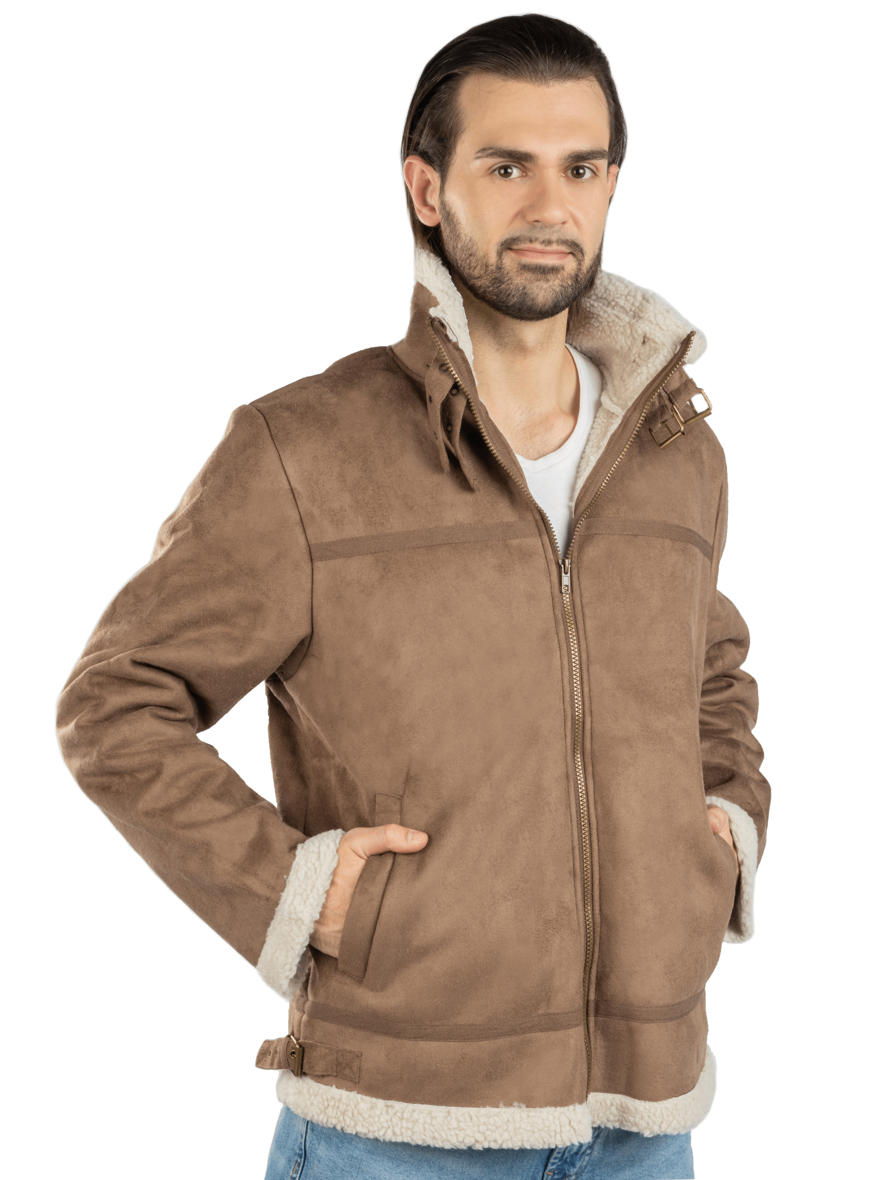 Куртка мужская Мой Мир Командор коричневая XXL