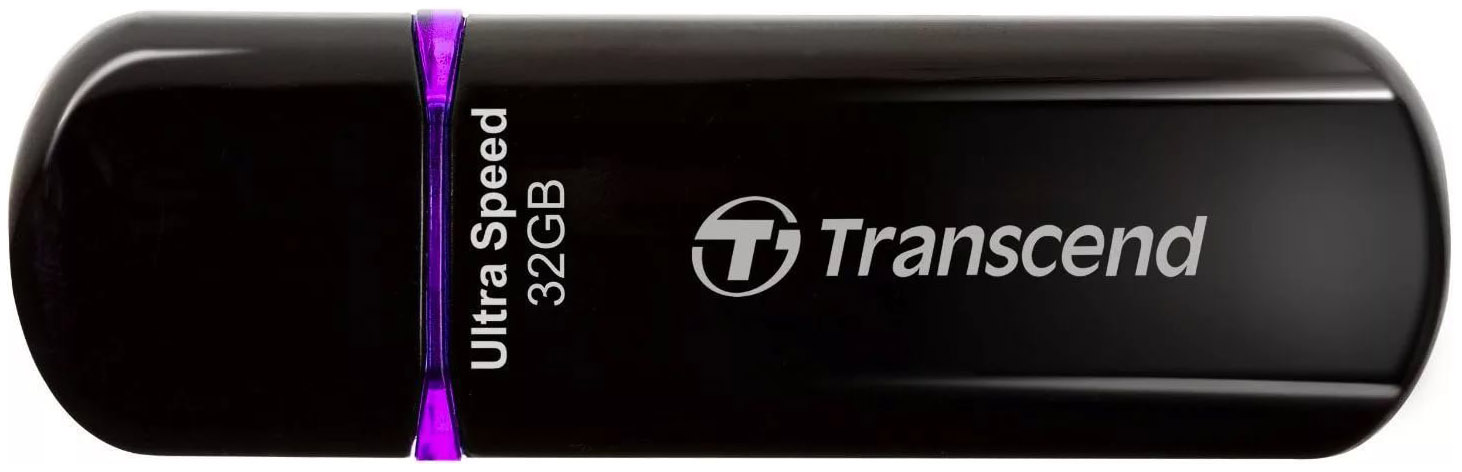 Флешка Transcend JetFlash 600 32ГБ Black (TS32GJF600)