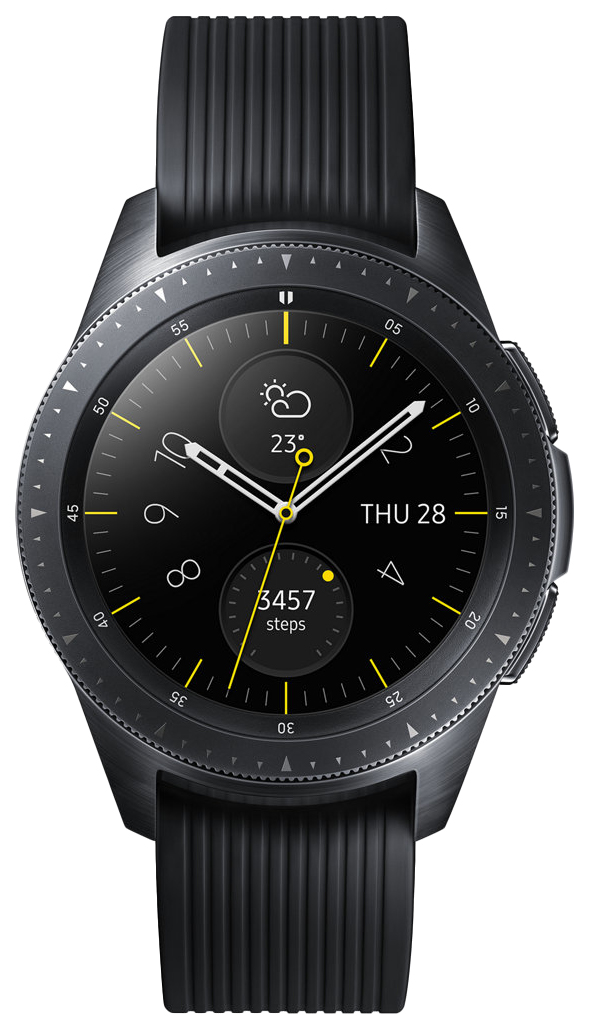 Смарт-часы Samsung Galaxy Watch Black/Black (SM-R810NZKASER)