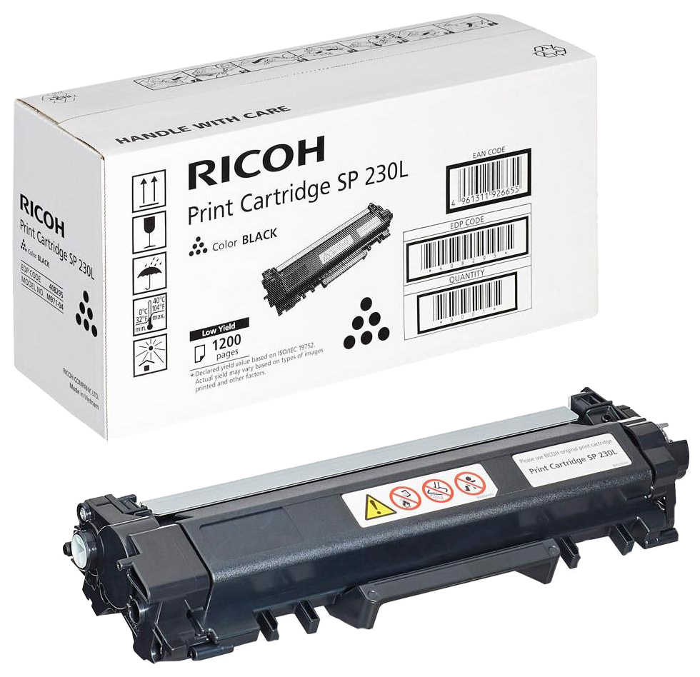 Картридж для лазерного принтера Ricoh SP 230L, черный, оригинал