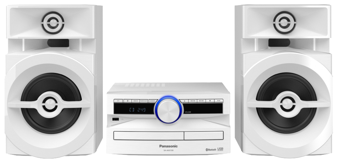 Музыкальный центр Panasonic SC-UX100EE-W White