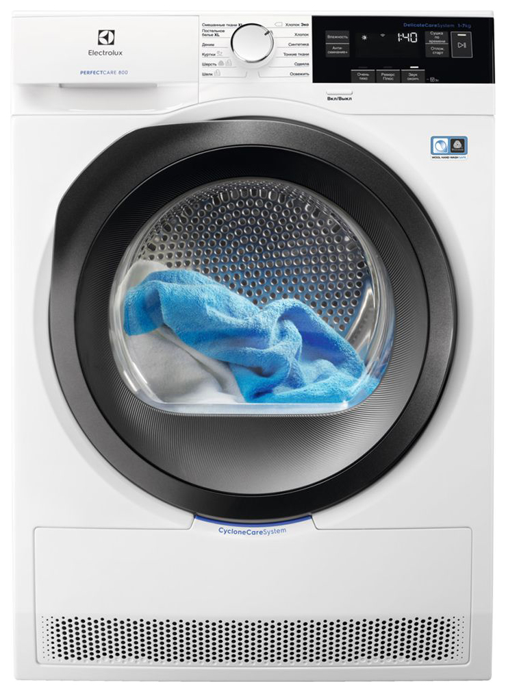 Сушильная машина Electrolux EW8HR357S белый