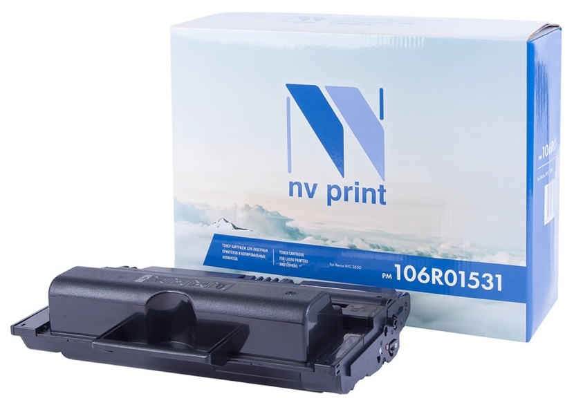 Картридж для лазерного принтера NV Print 106R01531, черный