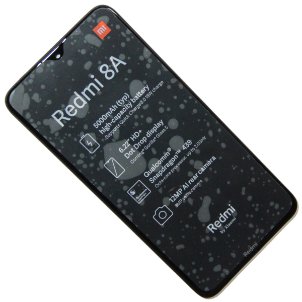Дисплей для Xiaomi Redmi 8, Redmi 8A модуль в сборе с тачскрином <черный> (OEM)