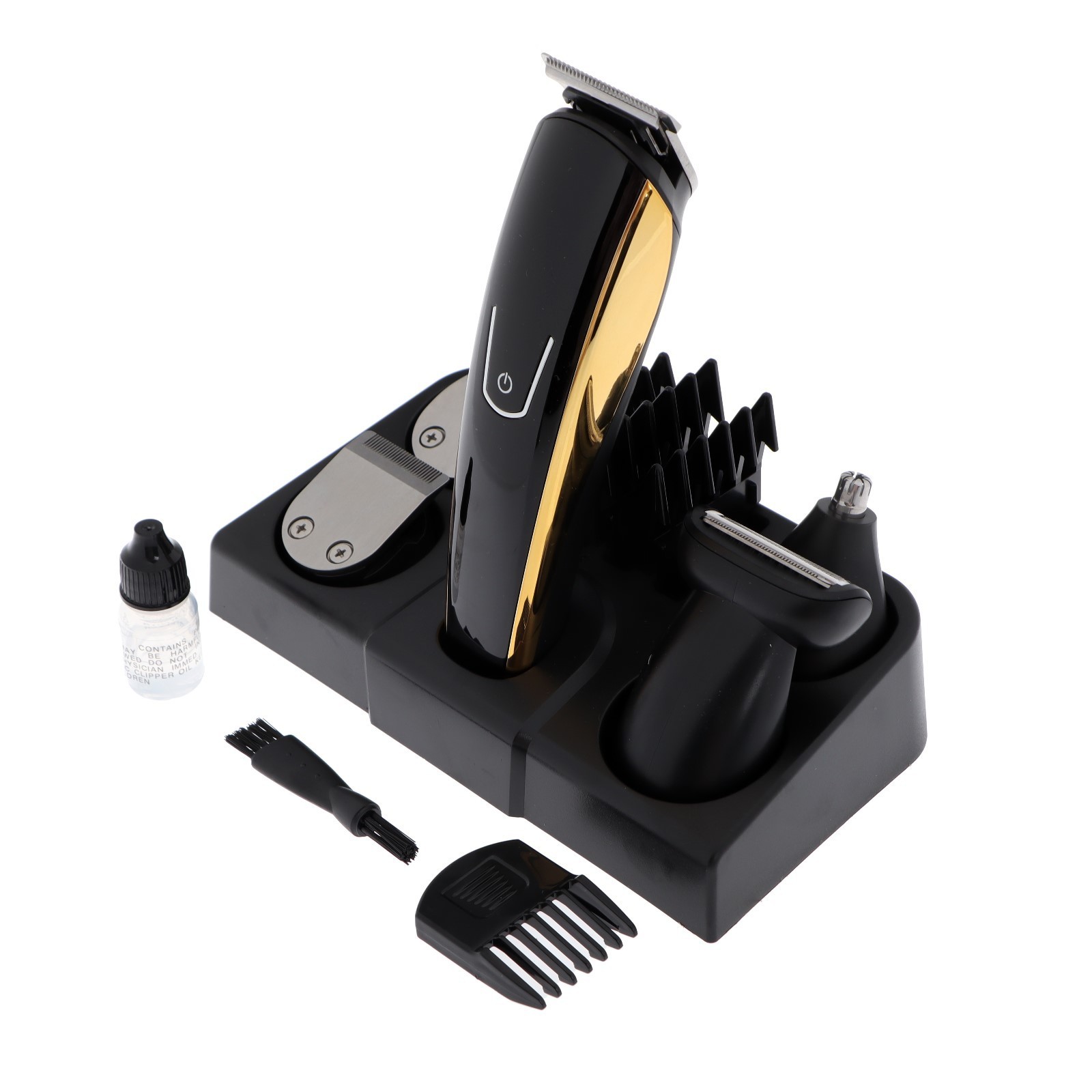 Машинка для стрижки волос Luazon LTRI-15 Black/Gold