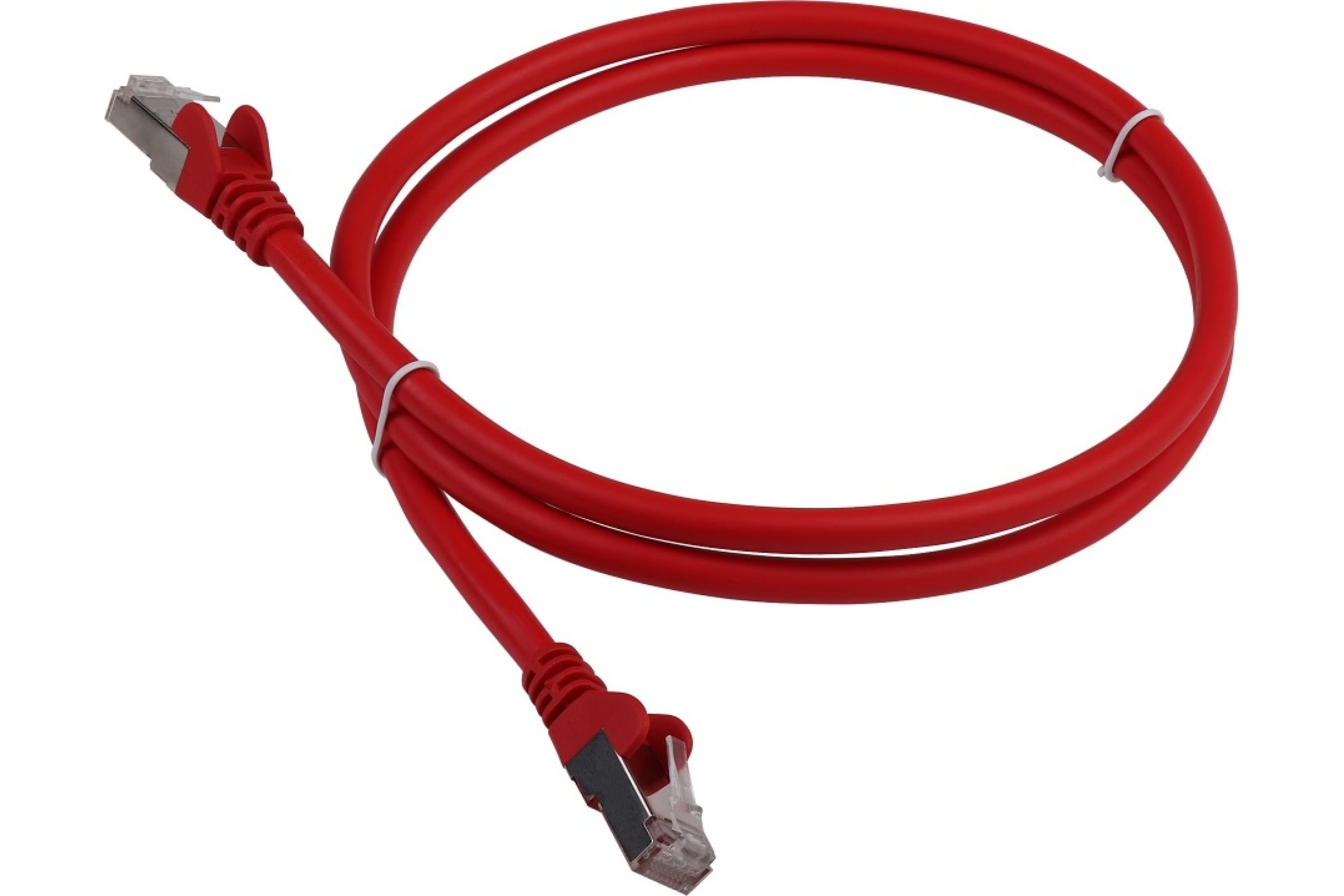 Патч-корд LANMASTER LSZH FTP кат.6, 1.0 м, Red