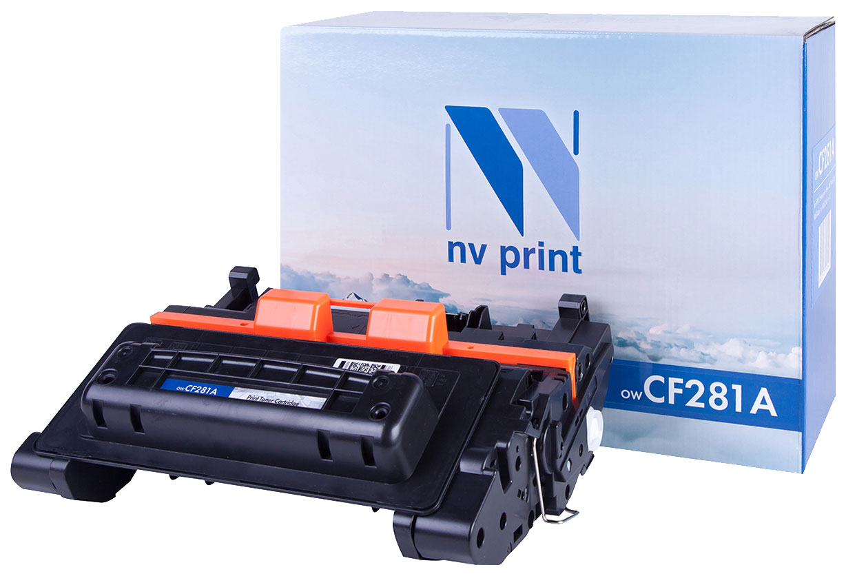 Картридж для лазерного принтера NV Print CF281A, черный