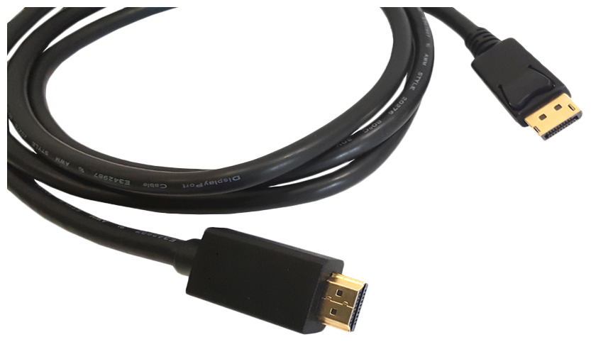 Кабель Kramer DisplayPort-HDMI, M-M 1,8м Black (C-DPM/HM-6)