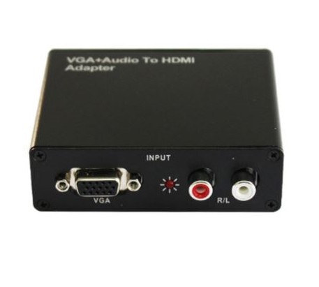 Переходник 2emarket HDMI-VGA, F-F Black 3538