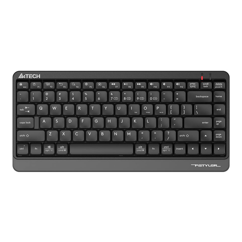 Беспроводная клавиатура A4Tech Fstyler FBK11 Black/Gray
