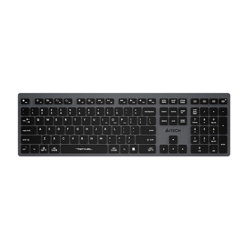 Беспроводная клавиатура A4Tech Fstyler FBX50C Gray