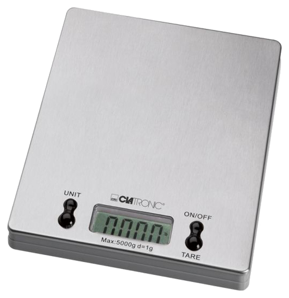 Весы кухонные Clatronic KW 3367 EDS Silver