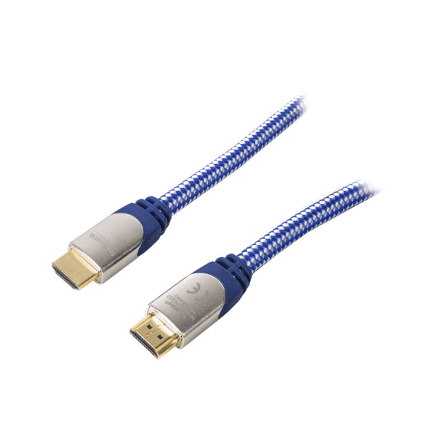 Кабель In-Akustik Premium HDMI - HDMI, 1,5м Blue/Silver