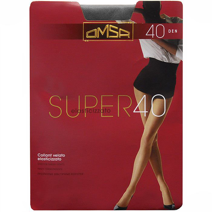 Колготки женские Omsa SUPER 40 серые 3 (M)