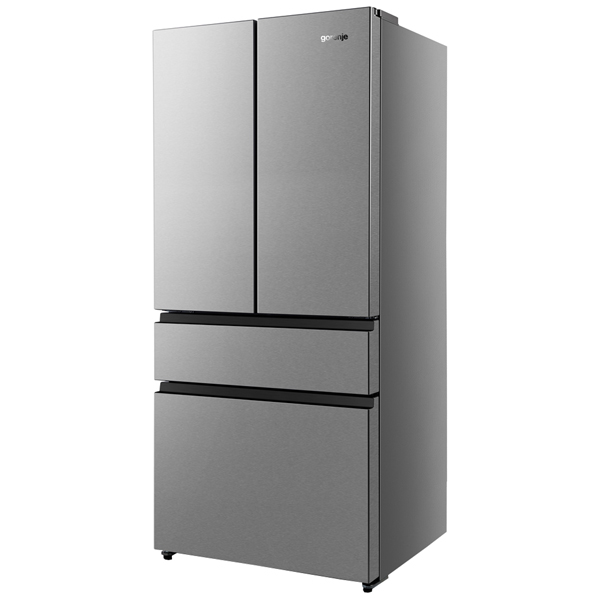 Холодильник Gorenje NRM8181UX серебристый