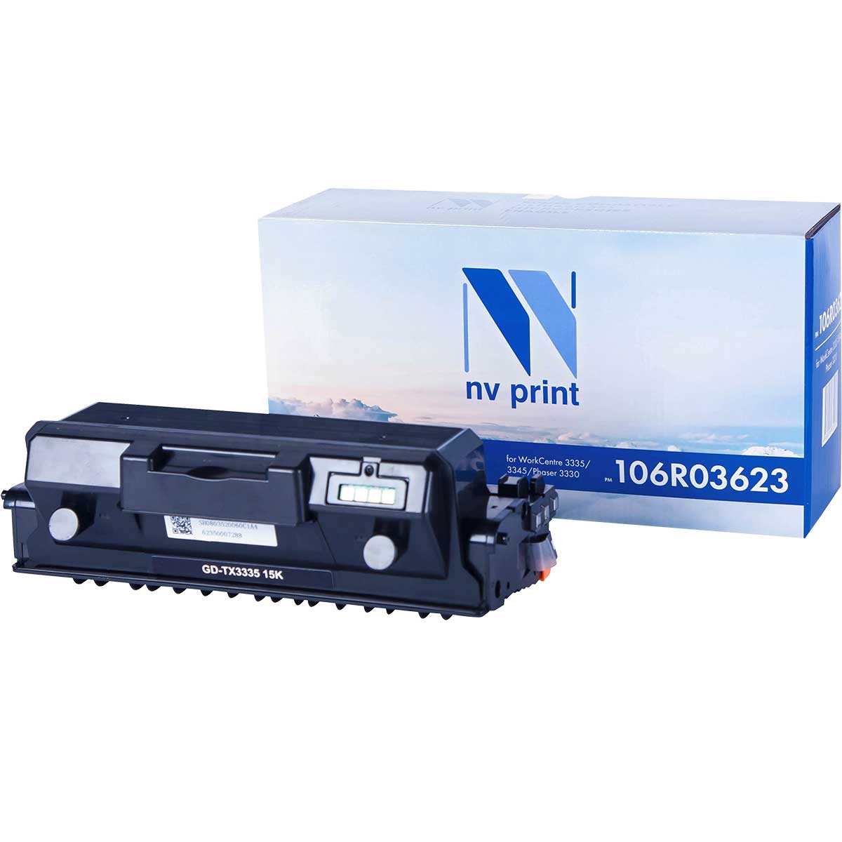 Картридж для лазерного принтера NV Print 106R03623, Black