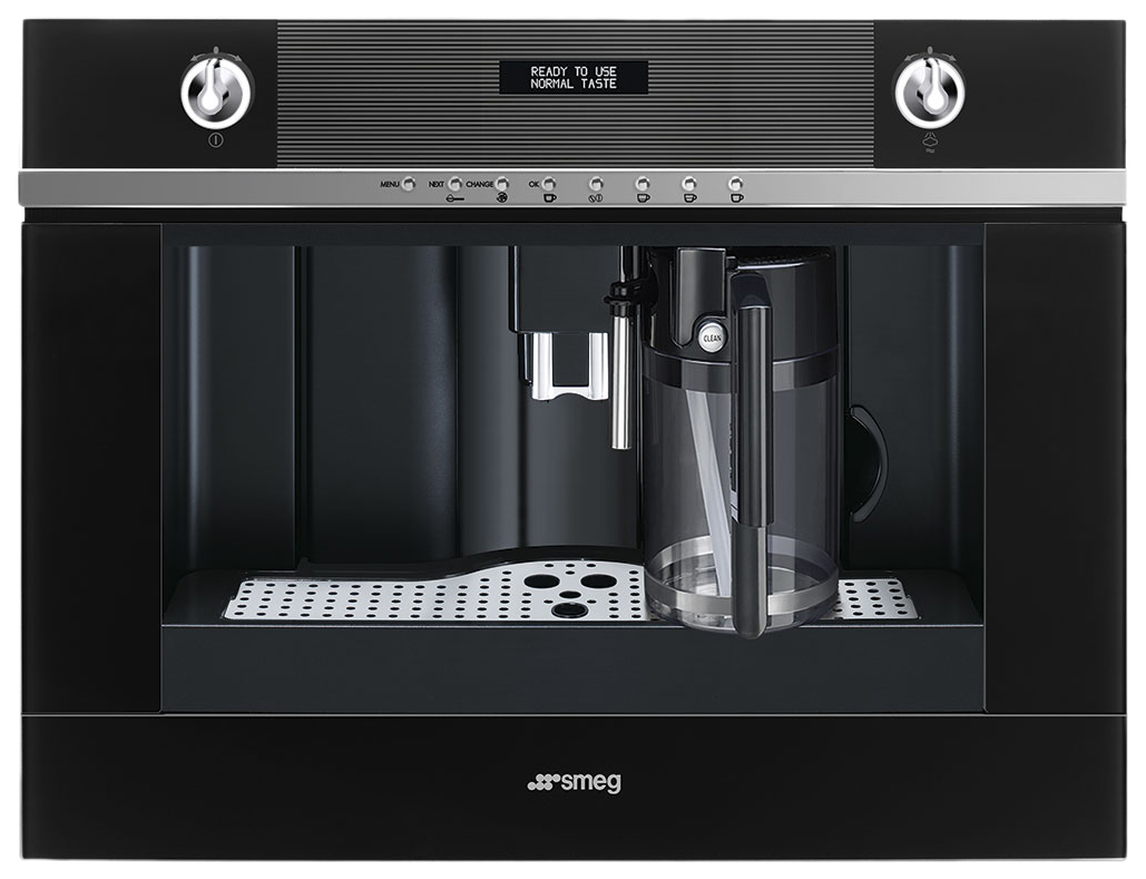 Встраиваемая кофемашина Smeg Linea CMS4101N Black