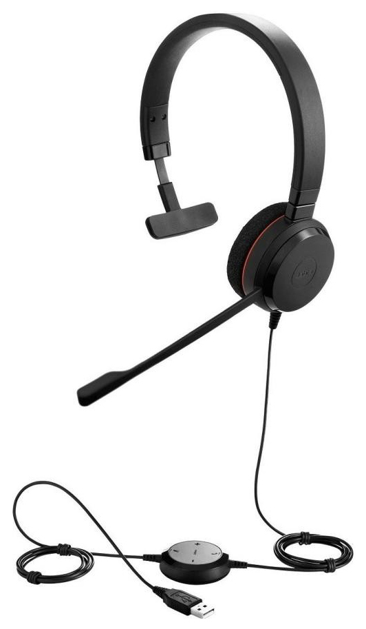 Гарнитура Jabra Evolve 20 MS Mono USB Black