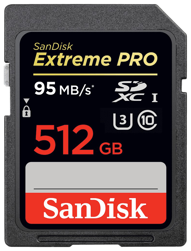 Карта памяти SanDisk SDXC Extreme PRO SDSDXPA-512G-G46 512GB