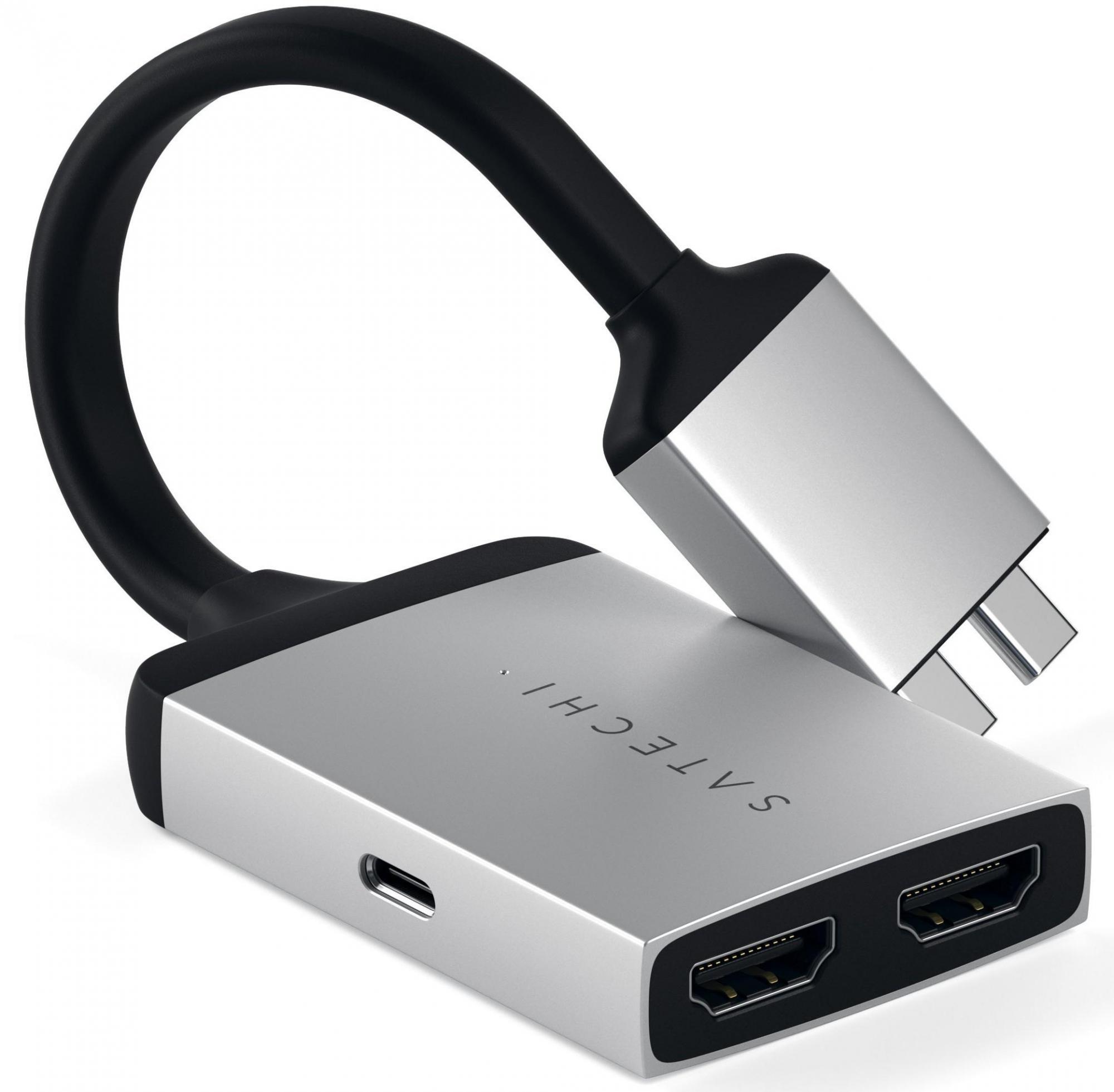 Адаптер Satechi Type-C Dual HDMI Adapter ST-TCDHAS