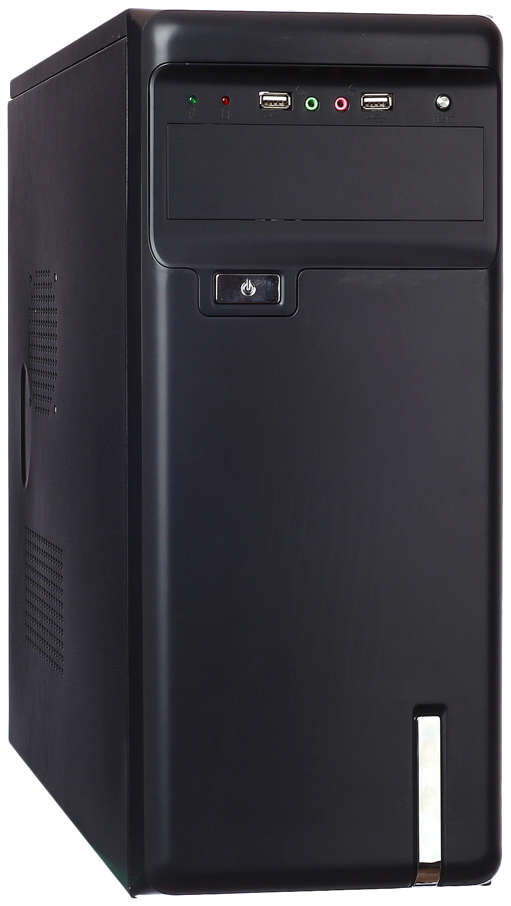 Корпус компьютерный ExeGate AA-323 Black
